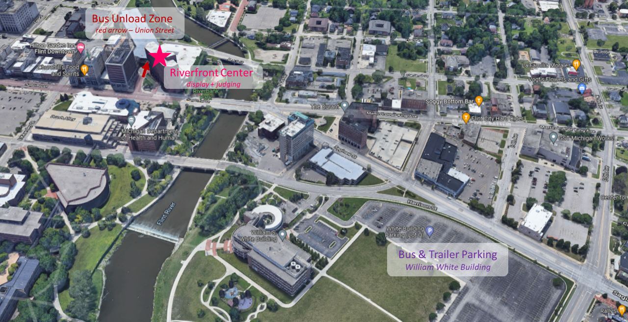 Maps & Directions – Flint Regional Science & Engineering Fair